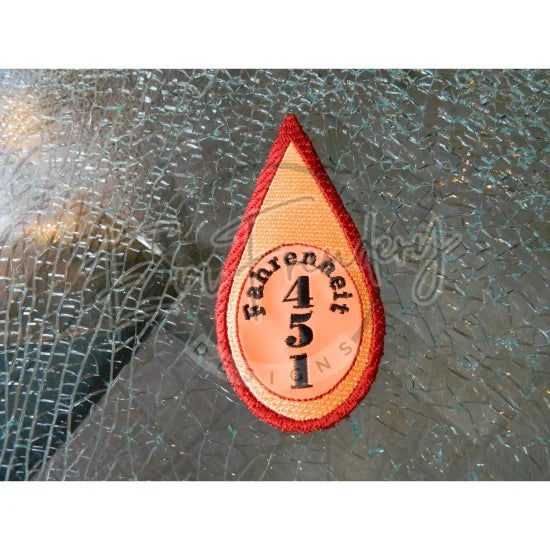 Bookmark - Fahrenheit 451 – EmFreudery Designs