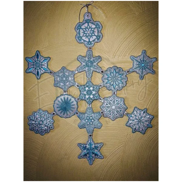 2021 Christmas Hop Snowflake! – EmFreudery Designs