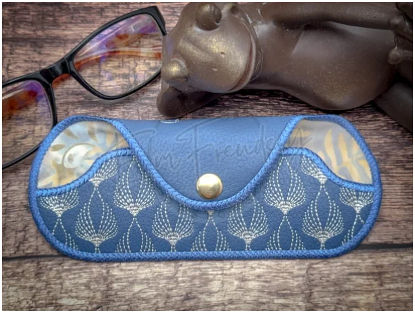 Glasses Case - Infinity Feather – EmFreudery Designs