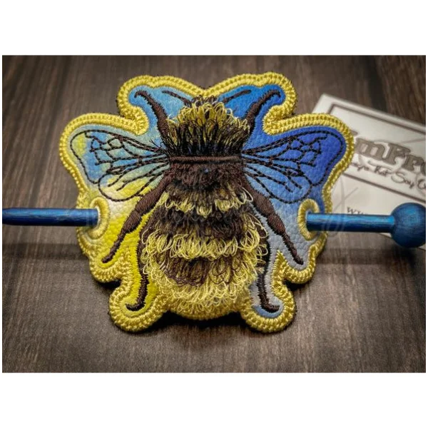 Hair Thingy - Fringed Bumblebutt – EmFreudery Designs