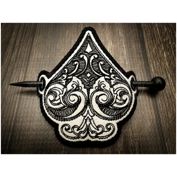 Hair Thingy - Spade – EmFreudery Designs