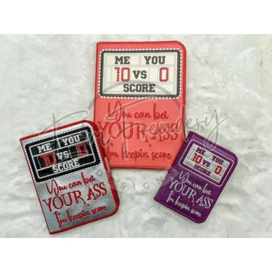 Notebook Cover - Keeping Score – EmFreudery Designs