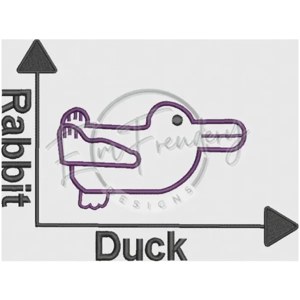 Rabbit/Duck – EmFreudery Designs