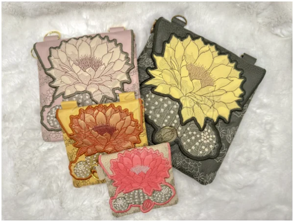 TopZip Flap Bag - Cactus – EmFreudery Designs