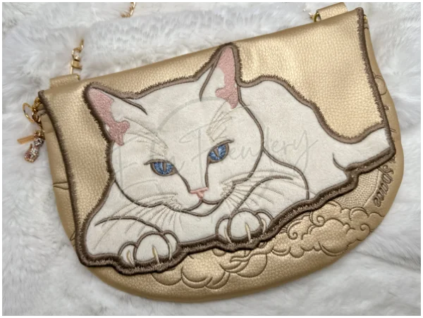 TopZip Flap Bag - Meow! – EmFreudery Designs