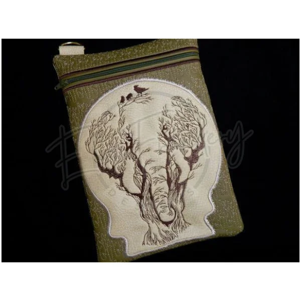 ZipBag - Elephant Tree – EmFreudery Designs